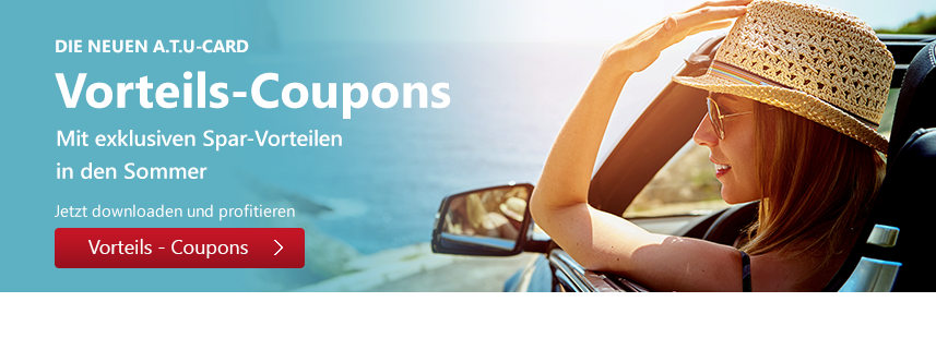 Die A.T.U -Card - Profitieren Sie bei uns als VIP-Kunde